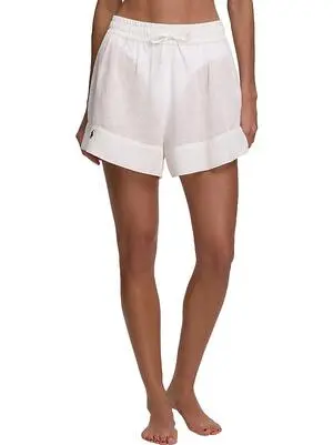 Polo Ralph Lauren Boyfriend Shorts Cover Up - Cream White