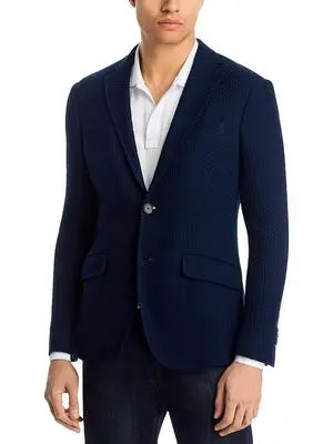 Etro Knit Jersey Sport Coat - Navy