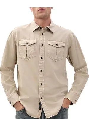 Rag & Bone Finch Military Shirt - Light Multi