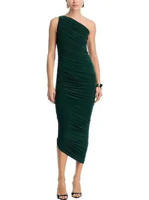 Norma Kamali Diana Dress - Dark Emerald
