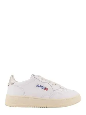 AUTRY Medalist Leather Sneakers - White