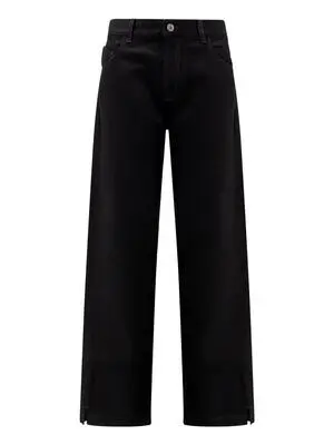 Attico Denim Trousers - Black