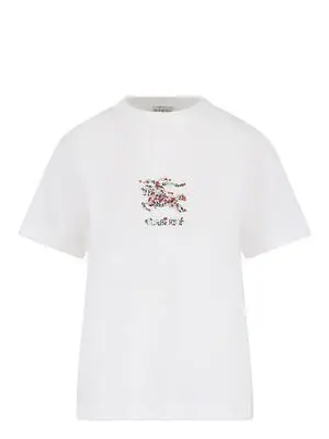 Burberry Frankie Cotton T-shirt - White