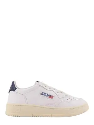 AUTRY Medalist Leather Sneakers - White