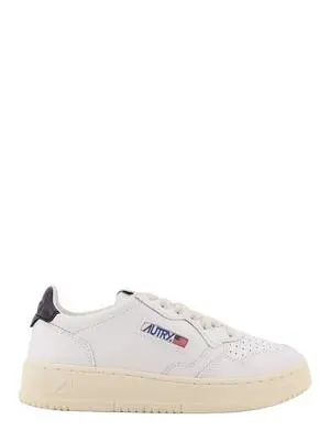 AUTRY Medalist Leather Sneakers - White