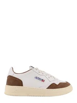 AUTRY Medalist Leather Sneakers - White