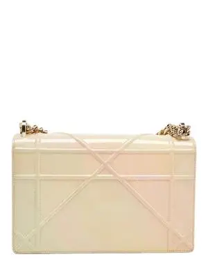 Dior 2015 Cannage Diorama Shoulder Bag - Neutrals