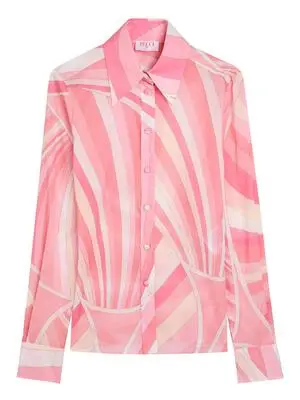 Emilio Pucci Printed Cotton Shirt - Multi Print