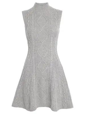 STAUD Staud Wool-Blend Charade Mini Dress