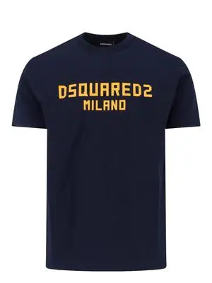 Dsquared2 T-shirt Logo Blue