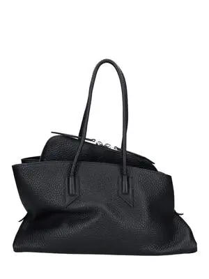 Attico La Passeggiata Medium Shoulder Bag - Black