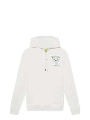 Casablanca Tennis Club Icon Hooded Sweatshirt - Multicolor