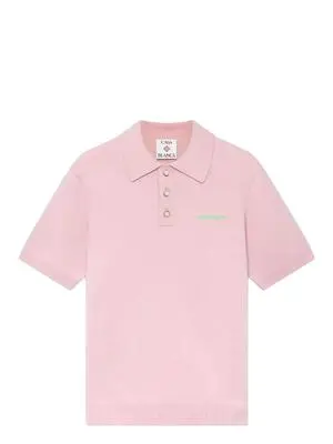Casablanca Double Face Short Sleeve Polo Shirt - Multicolor