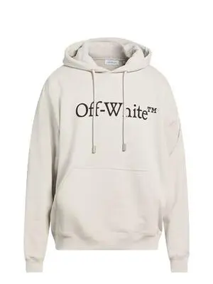 OFF-WHITE™ Cotton Blend Sweatshirt - Grey