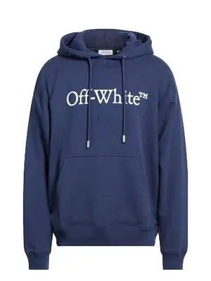 OFF-WHITE™ Cotton Blend Sweatshirt - Navy
