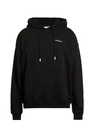 OFF-WHITE™ Cotton Blend Sweatshirt - Black