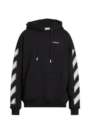 OFF-WHITE™ Cotton Blend Sweatshirt - Black