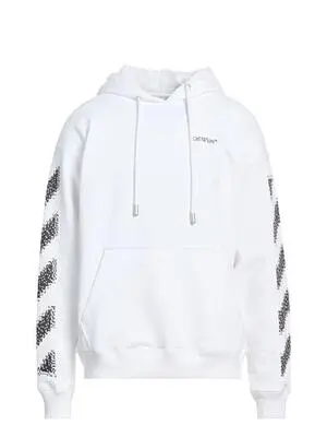 OFF-WHITE™ Cotton Blend Sweatshirt - White