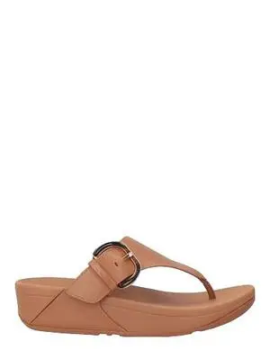 Fitflop Thong Wedge Sandals - Brown
