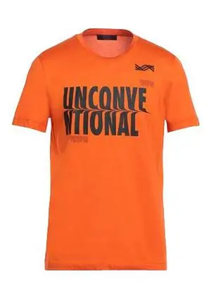 Kiton Knt T-shirt Size Giza 45 Cotton - Orange