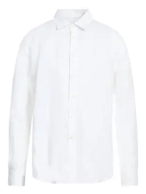 120% Lino Shirt Size Linen - White