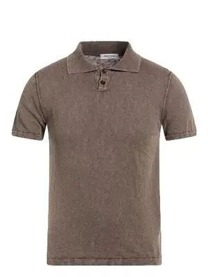 WOOL & CO Polo Shirt Size Cotton - Grey