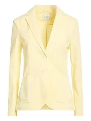 CIRCOLO 1901 Single-breasted Blazer - Yellow