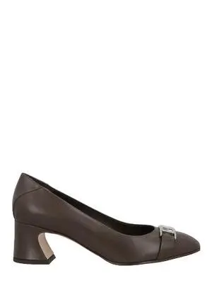 FERRAGAMO Rei 55 Pumps - Brown