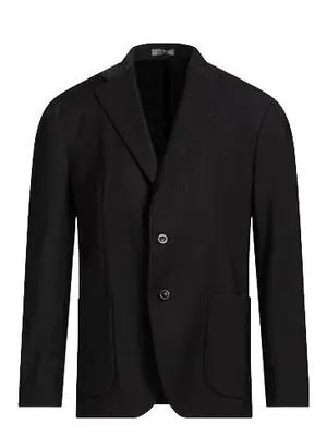 Boglioli Blazer Size Wool, Polyester, Elastane - Black