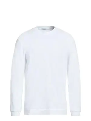 WOOL & CO Solid Cotton Sweatshirt - White