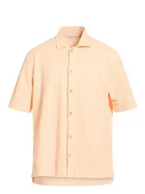 WOOL & CO Shirt Sand Size Cotton - Orange