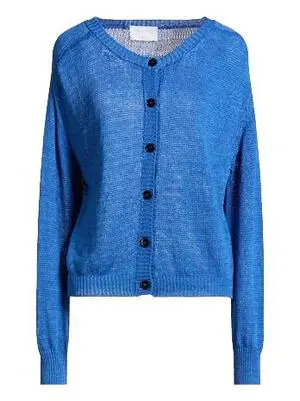 DANIELE FIESOLI Cardigan In Linen - Blue
