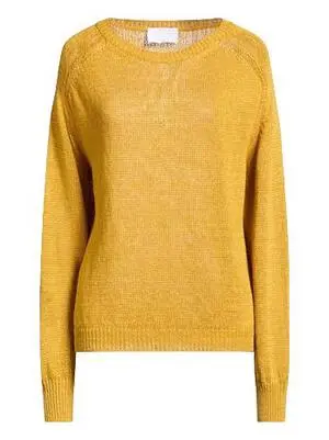 DANIELE FIESOLI Linen Knit Sweater - Yellow