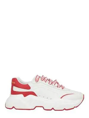 Dolce & Gabbana Leather Chunky Sneakers - White