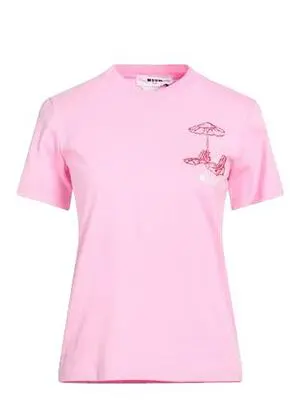 MSGM Cotton T-shirt - Pink