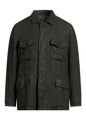 Boglioli Linen Safari Jacket - Green