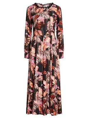 CONNOR & BLAKE Maxi Flared Dress - Salmon Pink