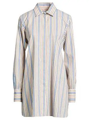 MSGM Mini Shirt Dress - Beige