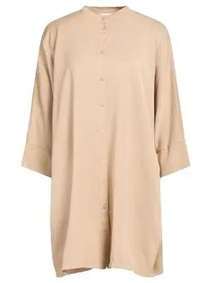 DANIELE FIESOLI Mini Shirt Dress - Sand