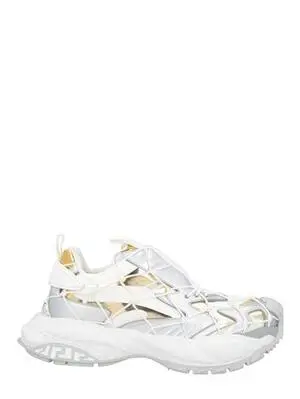 Versace Mercury Leather Sneakers - White