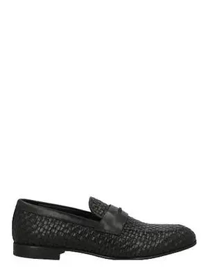 BALDININI Leather Loafers - Black
