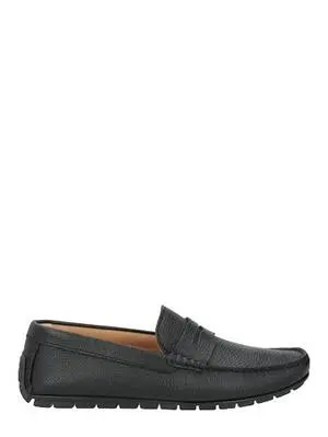 BALDININI Leather Loafers - Black