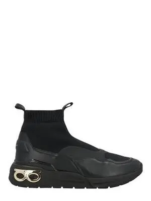 FERRAGAMO Cosma Sock Sneakers - Black