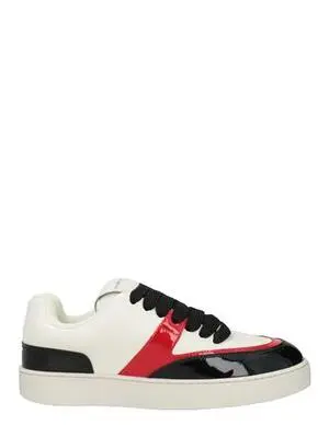Emporio Armani X Mon Amour Leather Sneakers - White