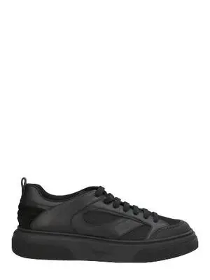 FERRAGAMO Cassina Mix Sneakers - Black