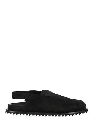 Officine Creative Leather Clogs - Black