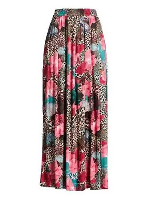 CONNOR & BLAKE Maxi Skirt In Viscose - Brown