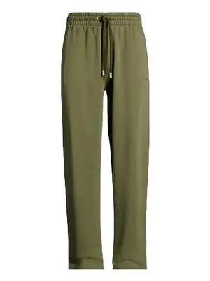 OFF-WHITE™ Off-white Man Pants White Size Xl Cotton, Elastane Green