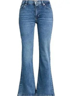 FRAME The Icon Flared Jeans - Blue