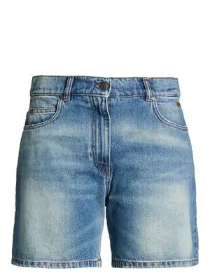 MSGM Denim Shorts - Blue